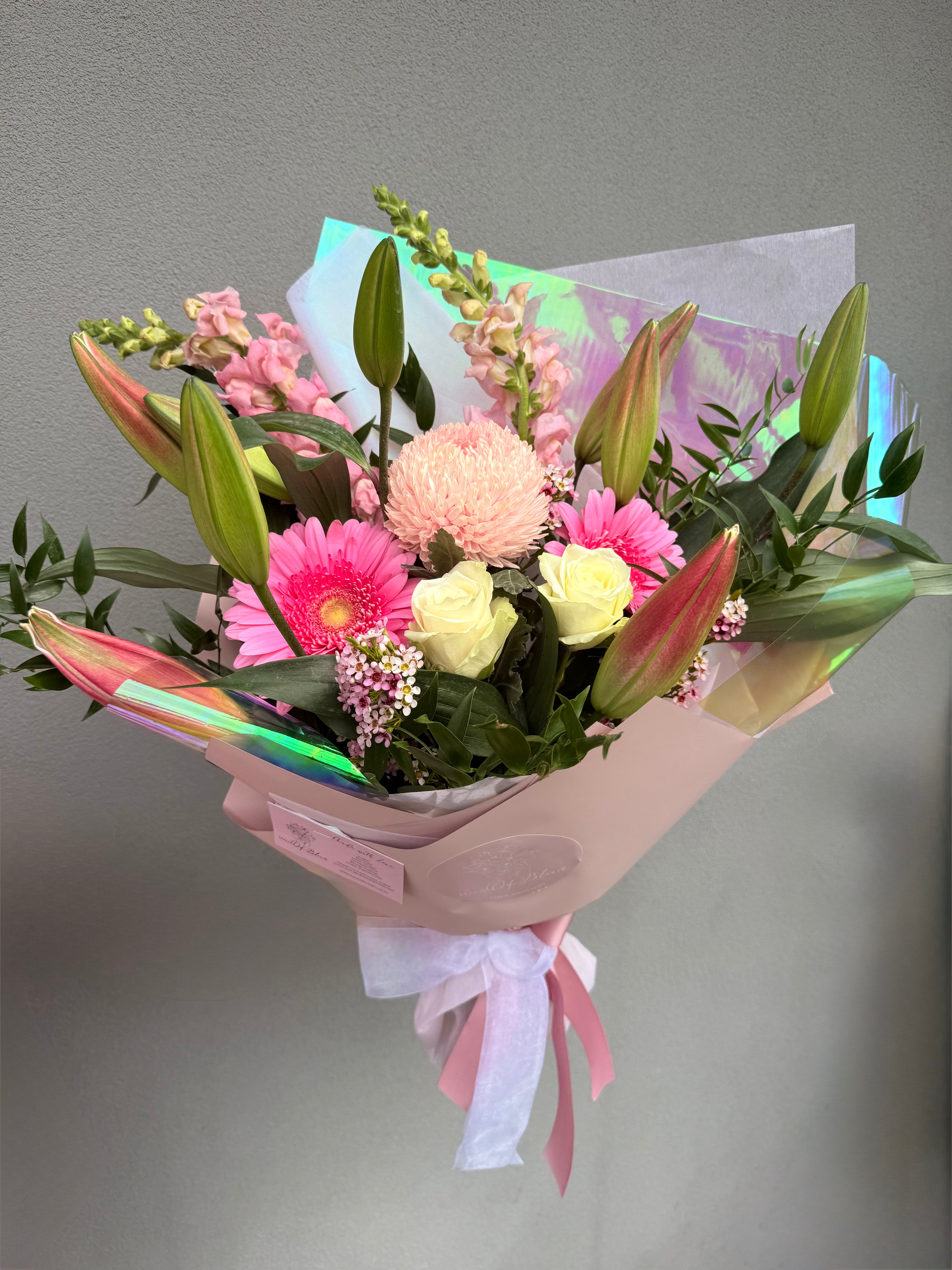Tinkled Pink Bouquet – Haus of Bloom